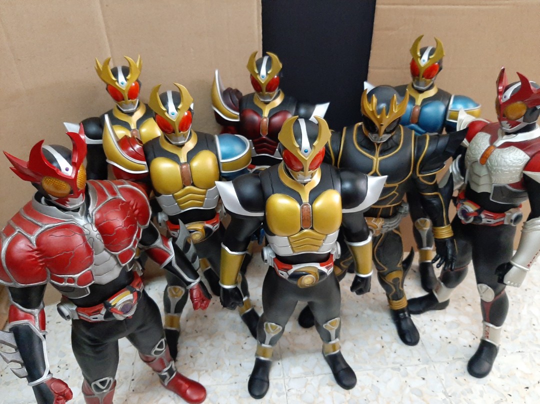 Kamen Masked Rider Kuuga Agito Ground Trinity Ultimate Flame Burning ...