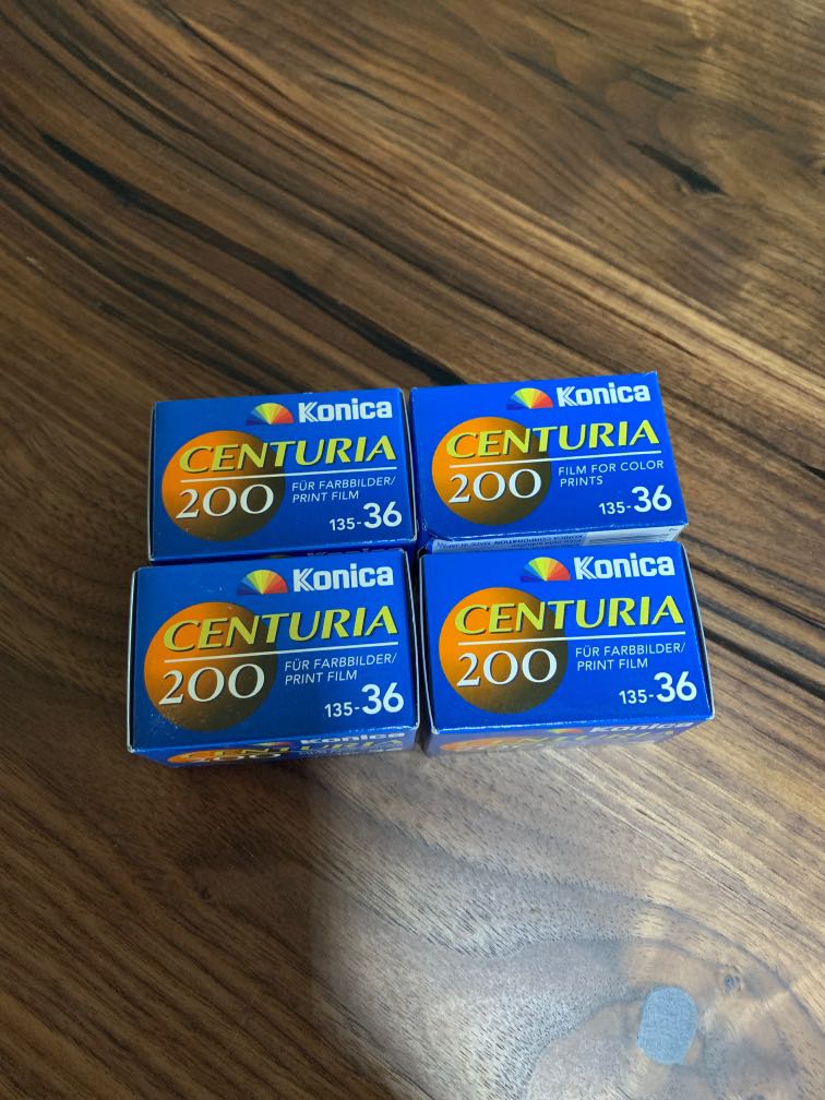 Konica Centuria 200 expired 2003 35mm film, Photography, Cameras on ...