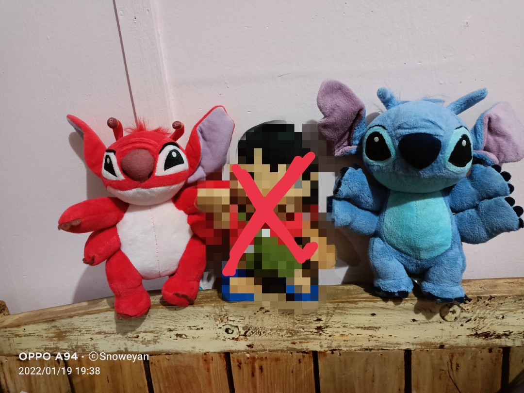 Leroy & stitch four arms bundle, Hobbies & Toys, Toys & Games on Carousell