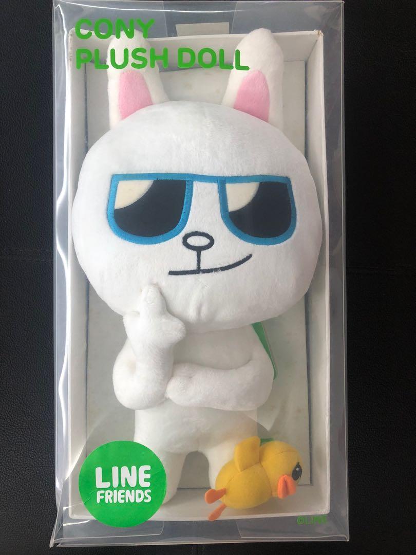 Line Friends (Cony plush doll), Hobbies & Toys, Toys & Games on Carousell