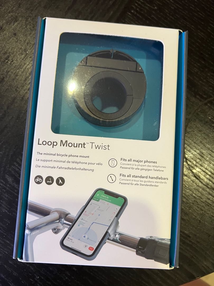 Brompton Loop mount twist bicycle phone holder, Mobile Phones & Gadgets ...