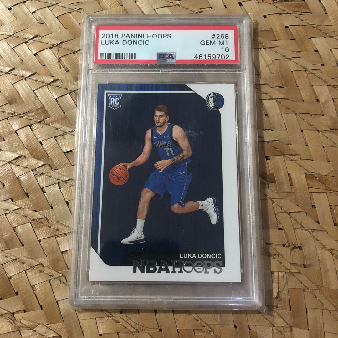 Luka Doncic NBA Hoops Rookie Card PSA 10 NBA Card, Hobbies & Toys ...