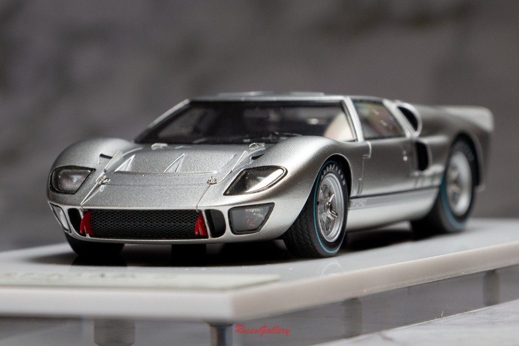 全新Make Up 1:43 Ford GT40 MK.II Street Version 1966 Silver EM478D, 興趣及遊戲 ...