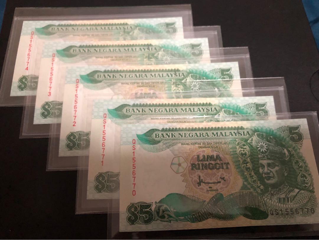 Malaysia 7th series rm5, Hobbies & Toys, Memorabilia & Collectibles ...