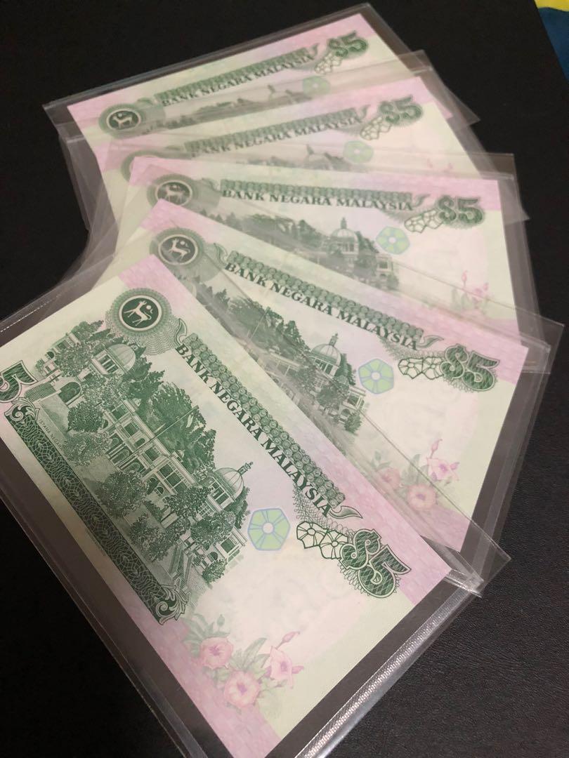 Malaysia 7th series rm5, Hobbies & Toys, Memorabilia & Collectibles ...