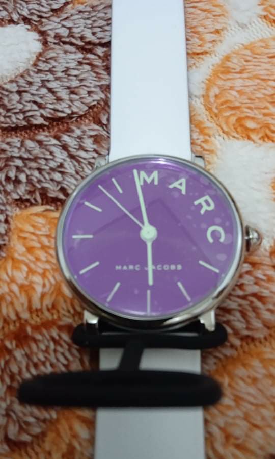 Marc Jacob Watch with rubber, Women's Fashion, Watches & Accessories ...