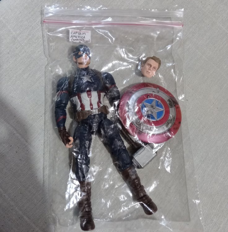 Marvel Legends Worthy Cap, Hobbies & Toys, Toys & Games on Carousell