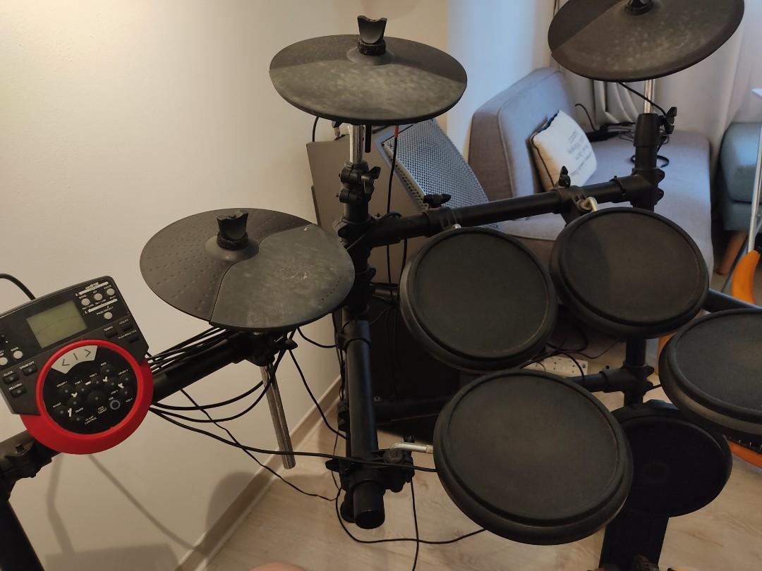 Medeli DD-512 electric drums WITH AMP, Hobbies & Toys, Music & Media ...