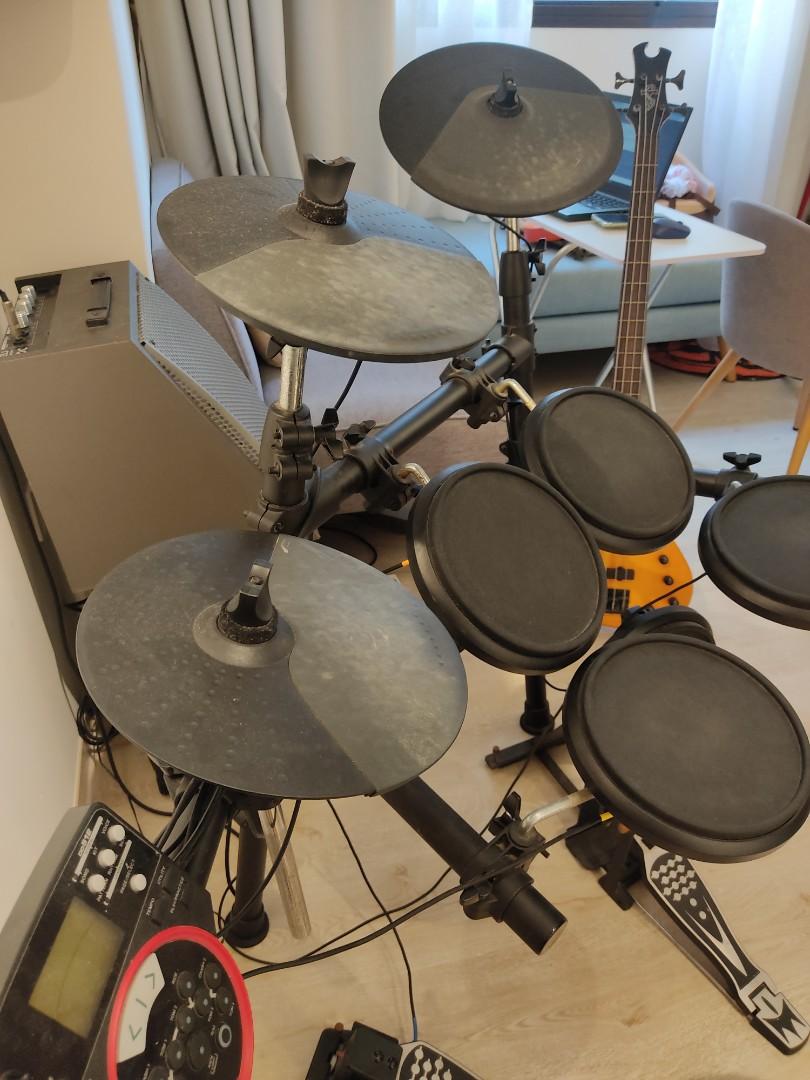 Medeli DD-512 electric drums WITH AMP, Hobbies & Toys, Music & Media ...