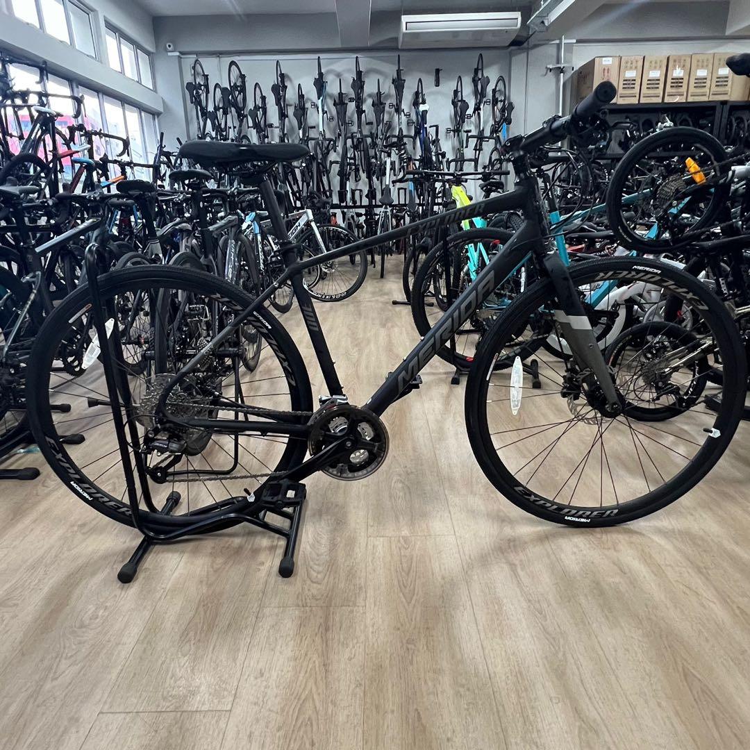 Merida Explorer 300 hybrid bike city bicycle shimano altus hydraulic ...