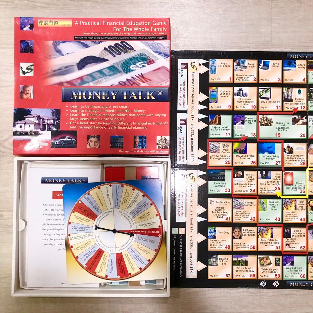 Money Talk Board Game, Hobbies & Toys, Toys & Games on Carousell