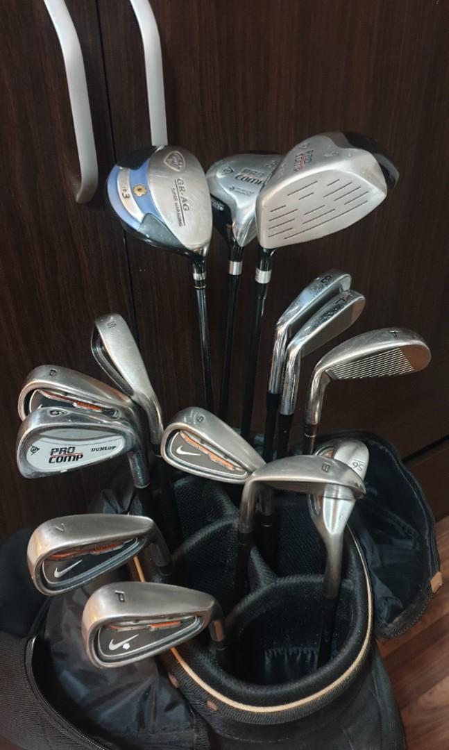 Nike Ignite Golf Set + Dunlop Procomp Long Irons and Woods (READ ...