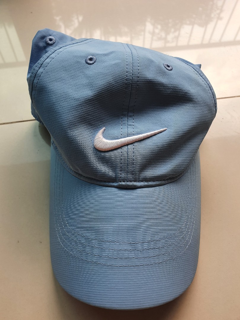 Nike Light Blue Cap, Men's Fashion, Watches & Accessories, Caps & Hats ...