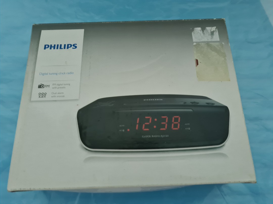 Philips Digital Clock Tuning Radio, Audio, Portable Music Players on ...