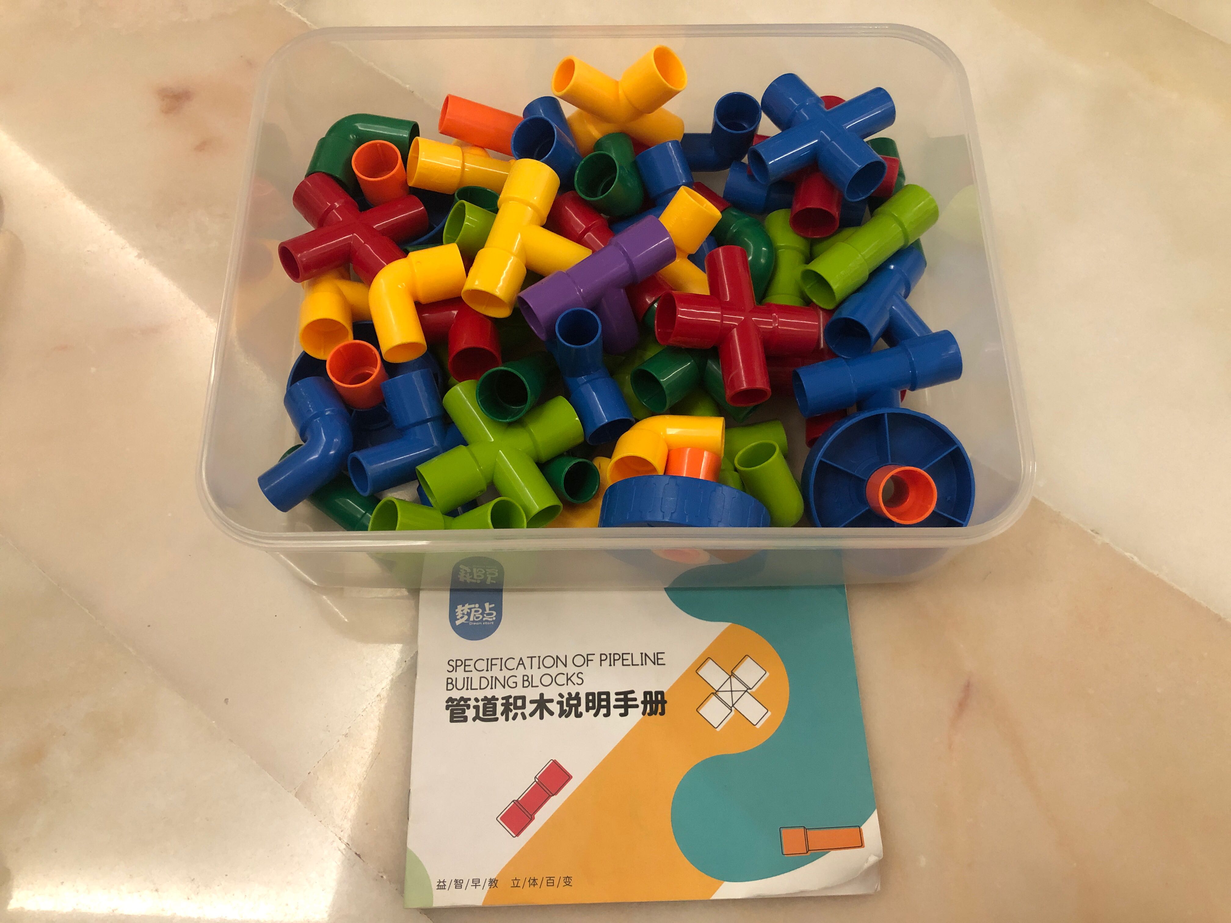 Pipe lego, Hobbies & Toys, Toys & Games on Carousell