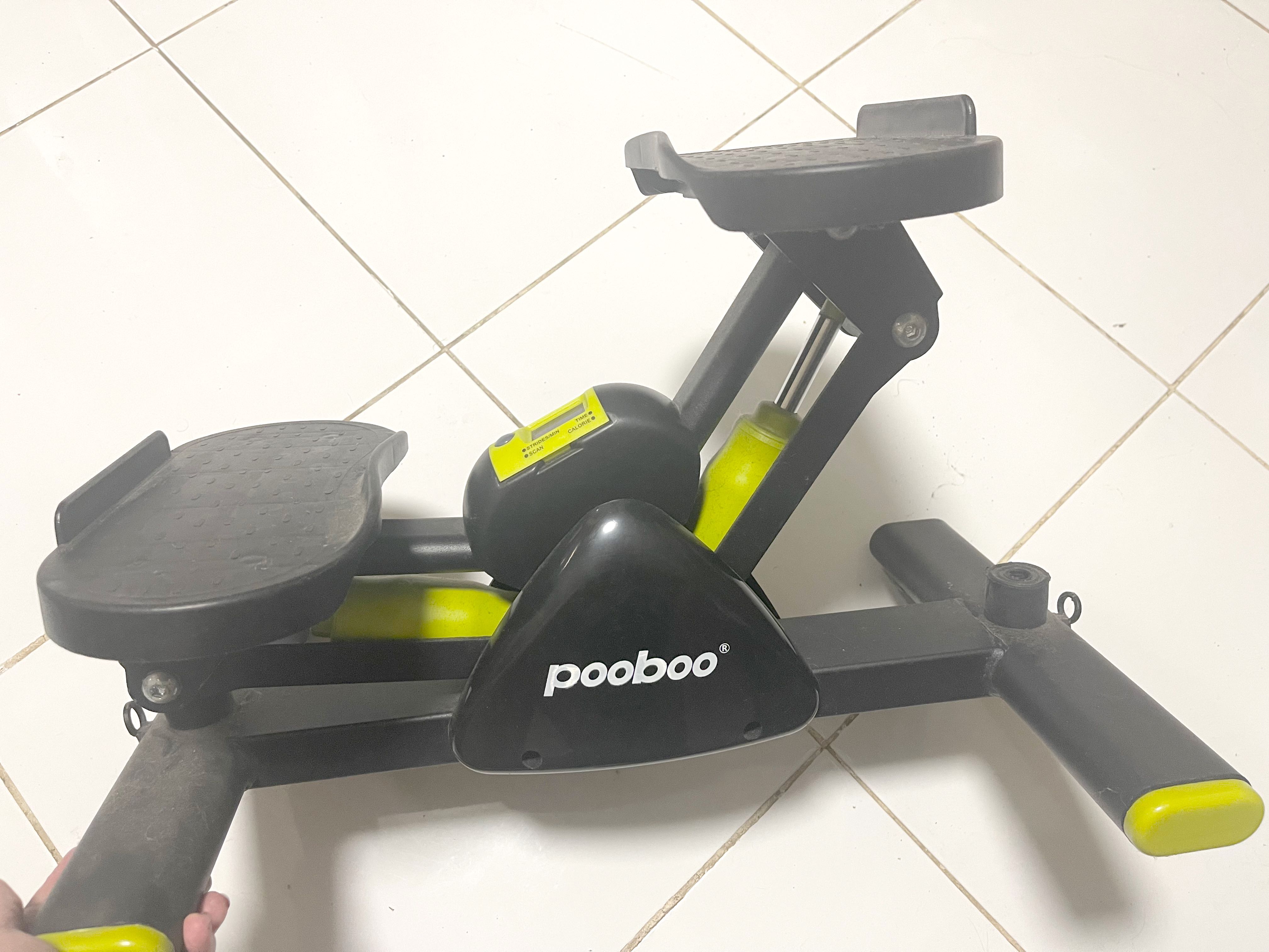 Pooboo Stepper 100% working, Sports Equipment, Exercise & Fitness ...