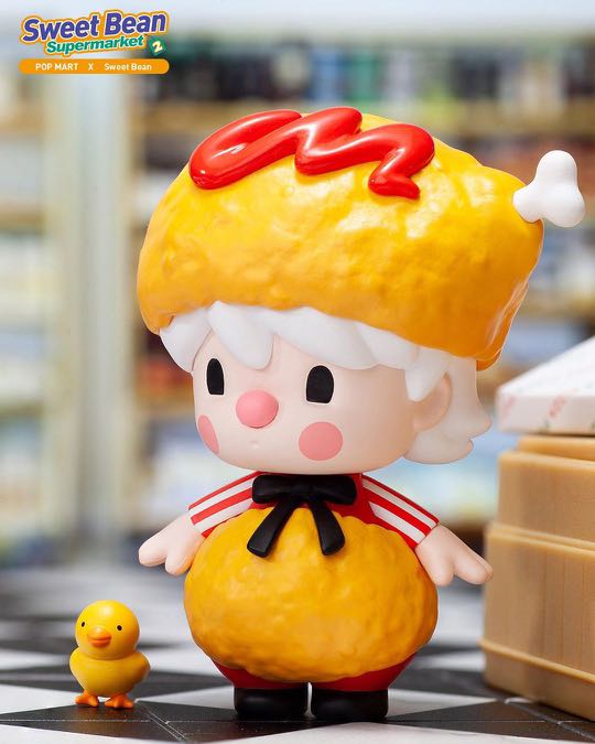PopMart Sweet Bean Supermarket Fried Chicken, Hobbies & Toys ...