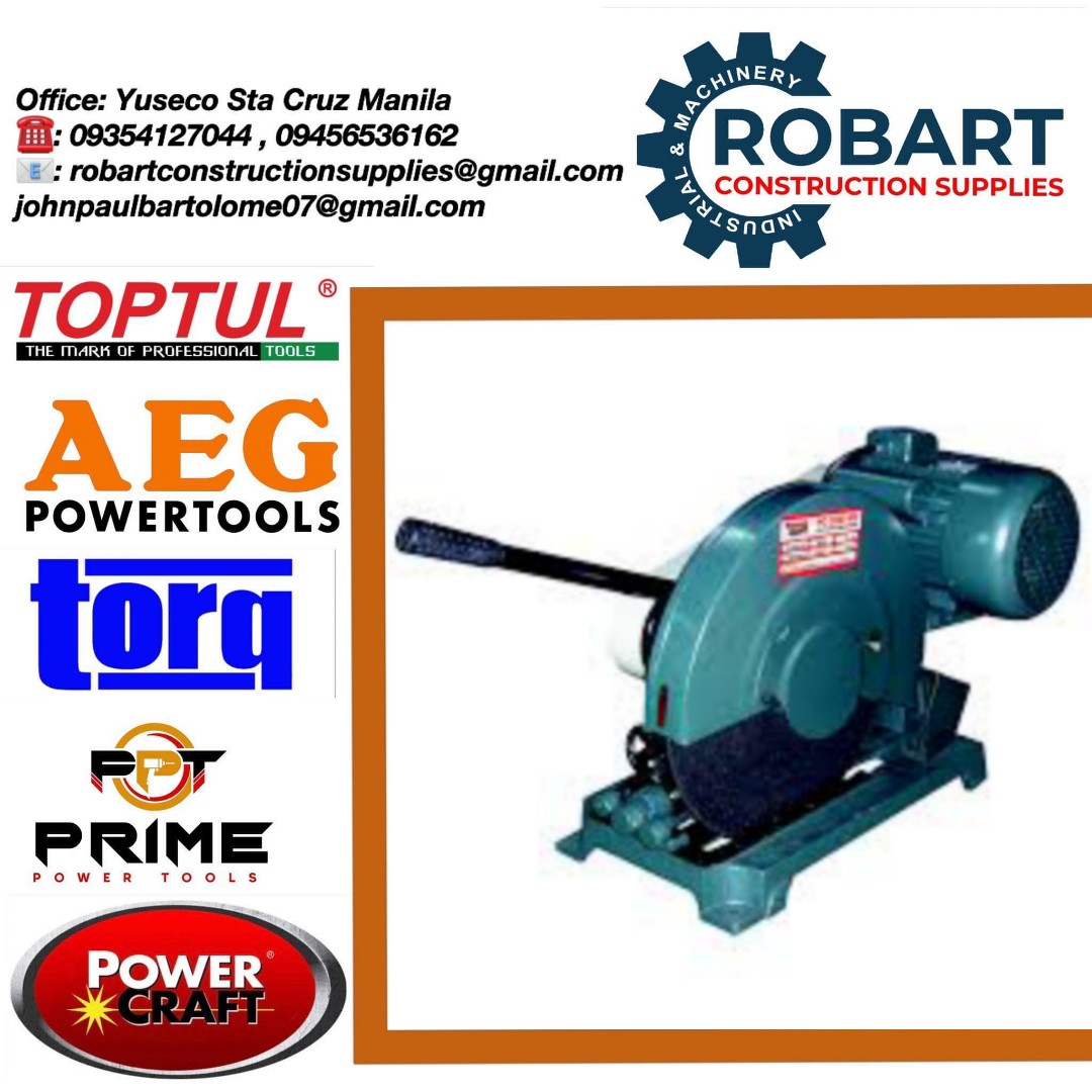 Power craft cut off machine and metal bandsaw, Commercial & Industrial ...