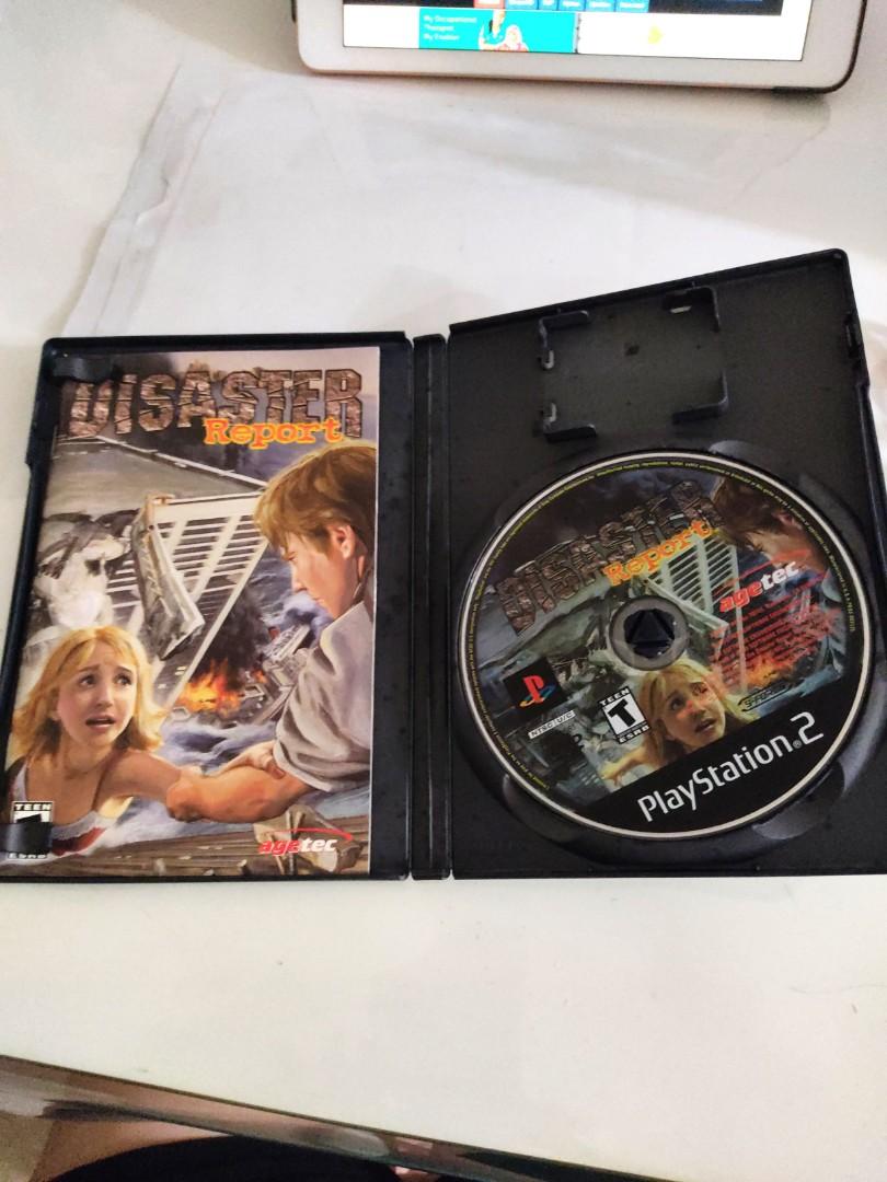 PS2 disaster report, Video Gaming, Video Games, PlayStation on Carousell