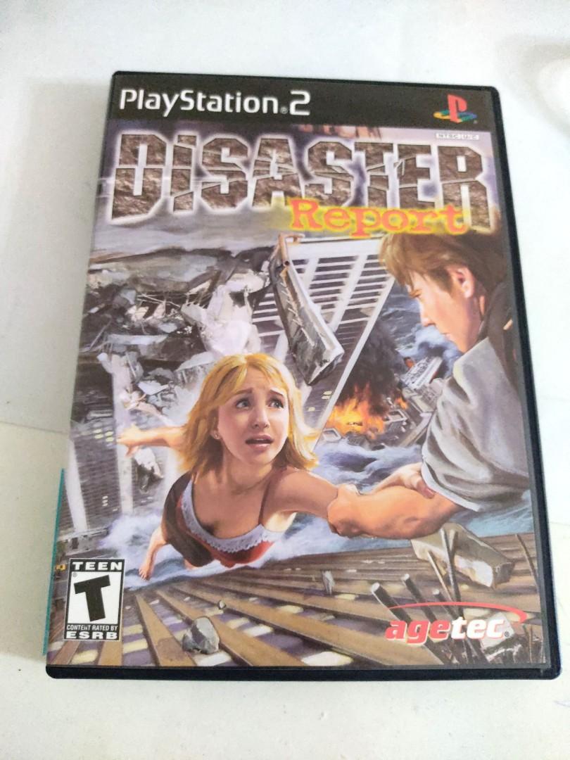 PS2 disaster report, Video Gaming, Video Games, PlayStation on Carousell
