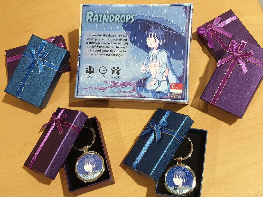 RAINDROPS Singaporean Card Boardgame Limited Copies, Hobbies & Toys ...