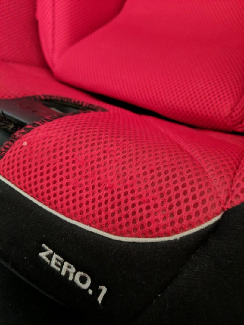 Recaro Zero. 1 (zero one) child infant seat isofix rotatable rear ...