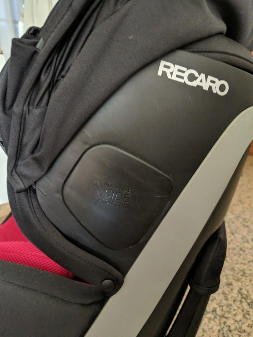 Recaro Zero. 1 (zero one) child infant seat isofix rotatable rear ...