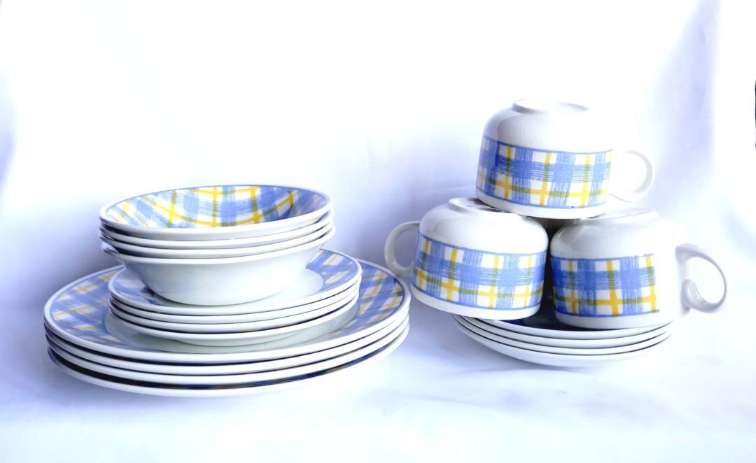 ROYAL WESSEX by Churchill dinnerware set for 4, made in England ...