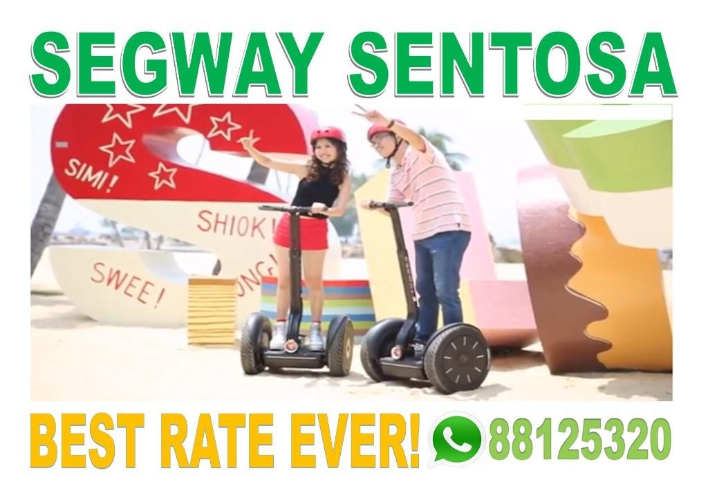 SEGWAY @ SENTOSA, Tickets & Vouchers, Local Attractions & Transport on ...