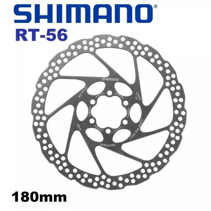 Shimano RT56 RT-56 180mm 6 Bolt Disc Rotor, Sports Equipment, Bicycles ...