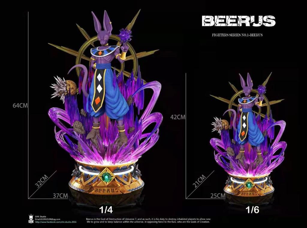 SHK Studio - Dragon Ball Fighters Series 01 - Beerus, Hobbies & Toys ...
