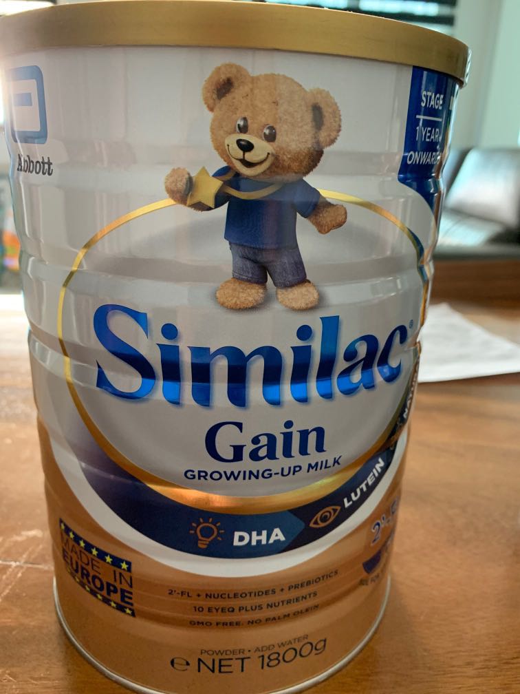 Similac Gain Stage 3 Formula Milk, Babies & Kids, Nursing & Feeding ...
