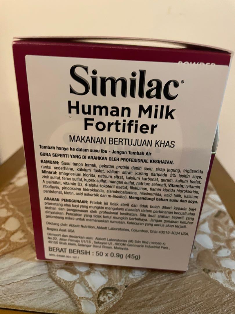 Similac Human Milk Fortifier, Health & Nutrition, Health Supplements ...