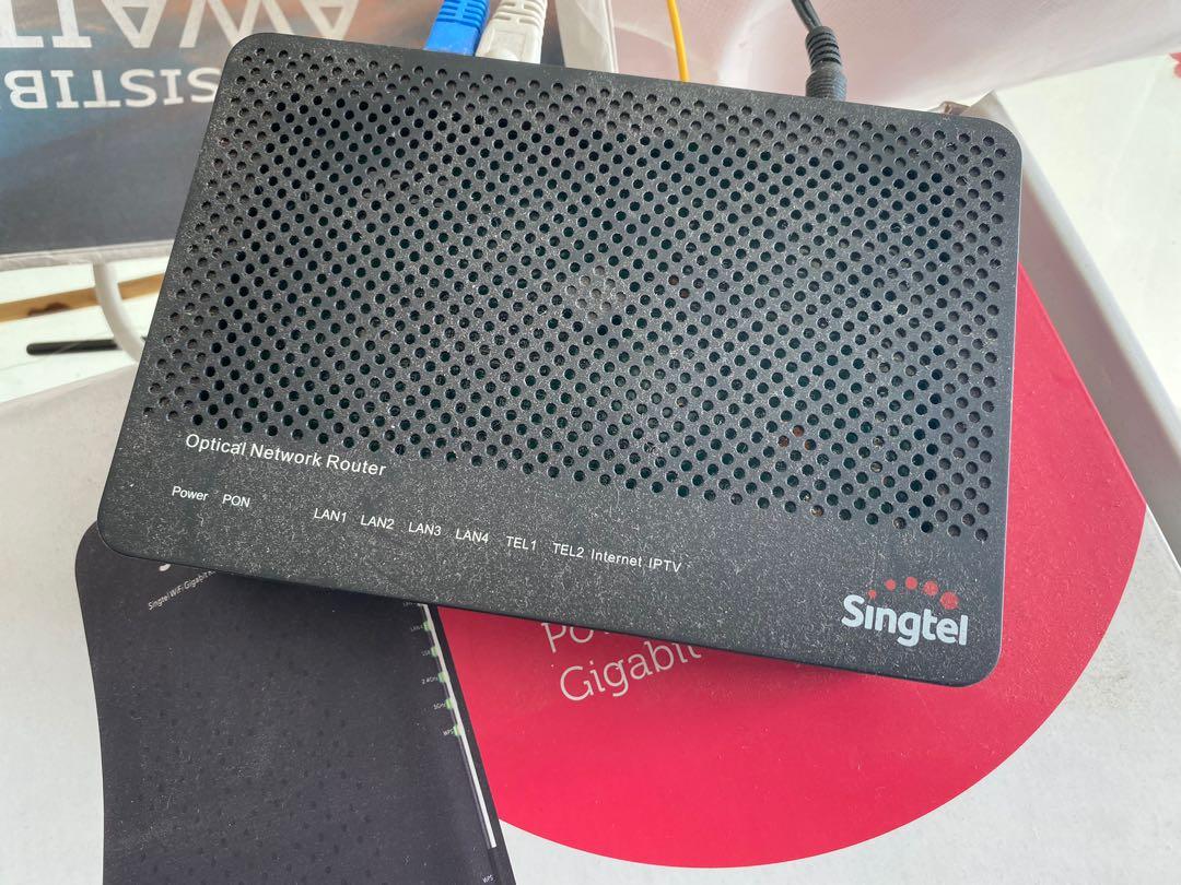 SingTel ONR optical router, Computers & Tech, Office & Business ... SingTel ONR optical router, Computers & Tech, Office & Business ...