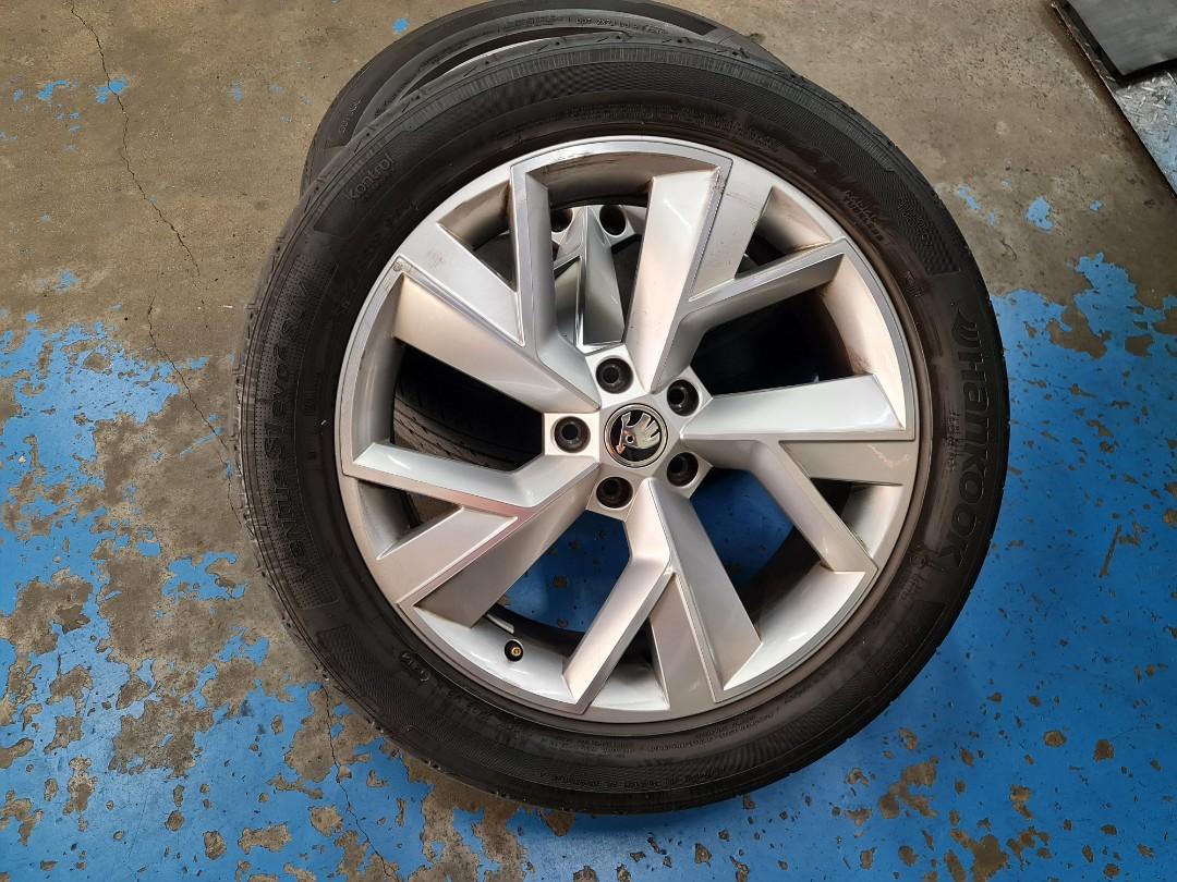 Skoda Kodiaq 19 inch Tyres and Rims, Car Accessories, Tyres & Rims on ...