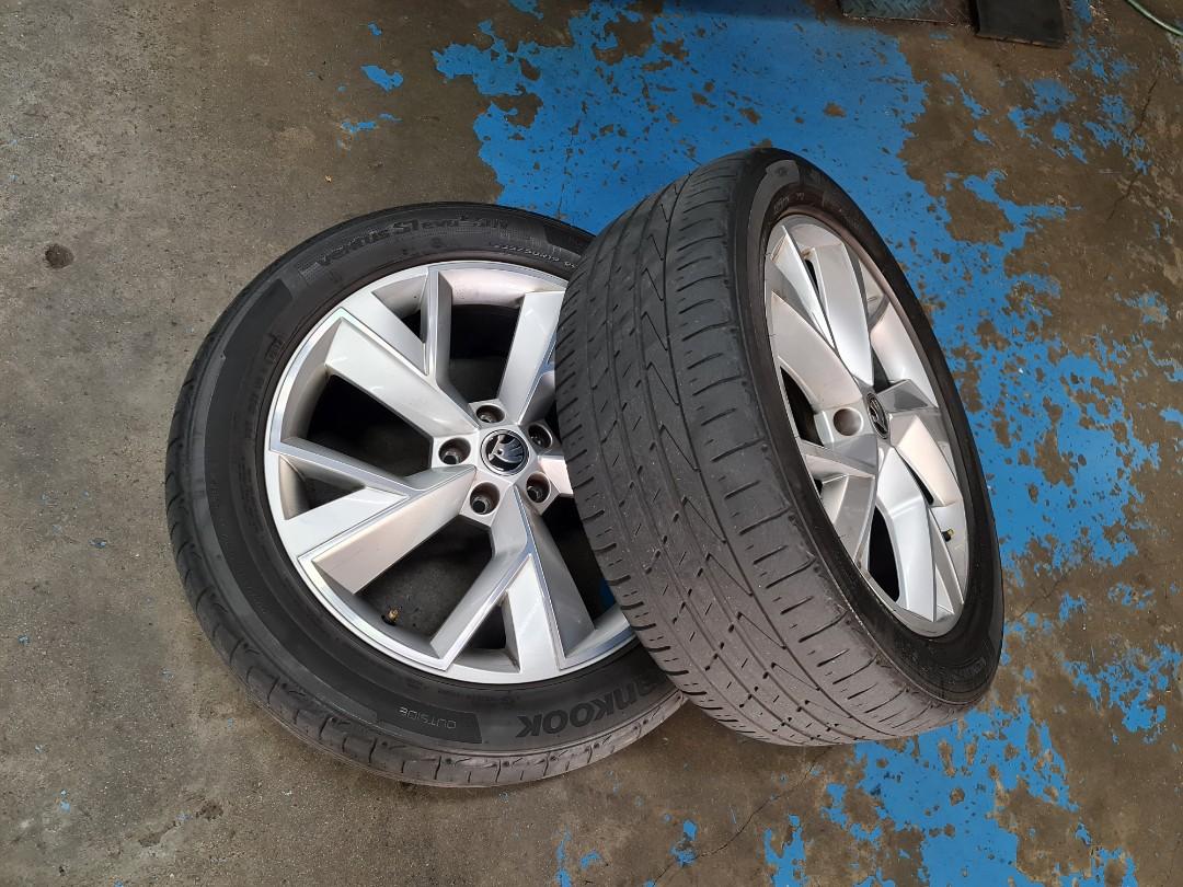 Skoda Kodiaq 19 inch Tyres and Rims, Car Accessories, Tyres & Rims on ...