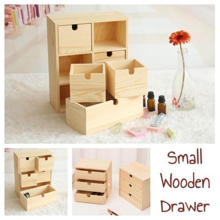 Small Wooden Drawer, Furniture & Home Living, Furniture, Shelves ...