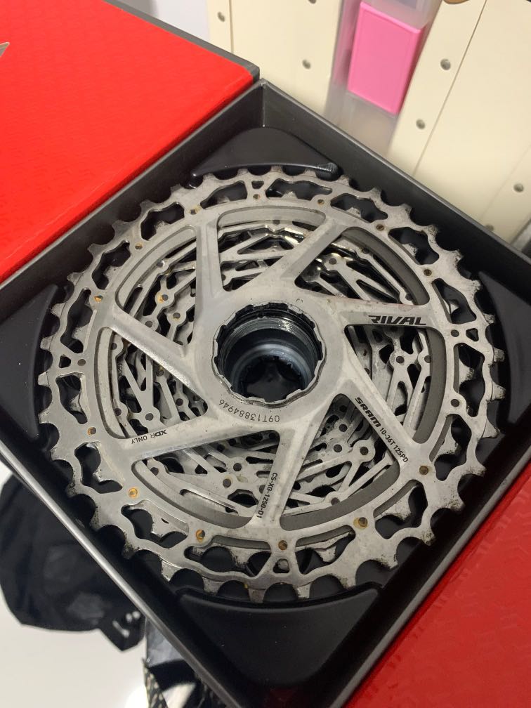 Sram rival 12 speed casette, Sports Equipment, Bicycles & Parts, Parts ...