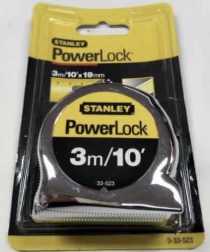Stanley Power Lock (3M/3.5M/5M/8M), Furniture & Home Living, Security ...