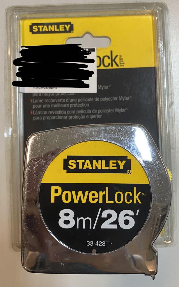 Stanley Power Lock (3M/3.5M/5M/8M), Furniture & Home Living, Security ...