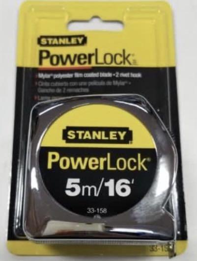 Stanley Power Lock (3M/3.5M/5M/8M), Furniture & Home Living, Security ...