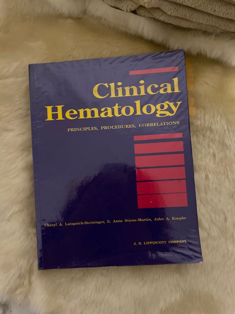 Steininger Clinical Hematology, Hobbies & Toys, Books & Magazines ...