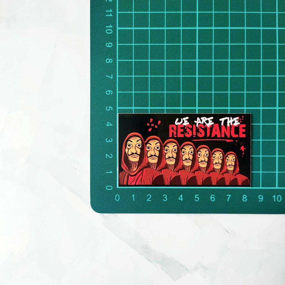 Sticker Pack - Money Heist Series 01, Motorcycles, Motorcycle ...