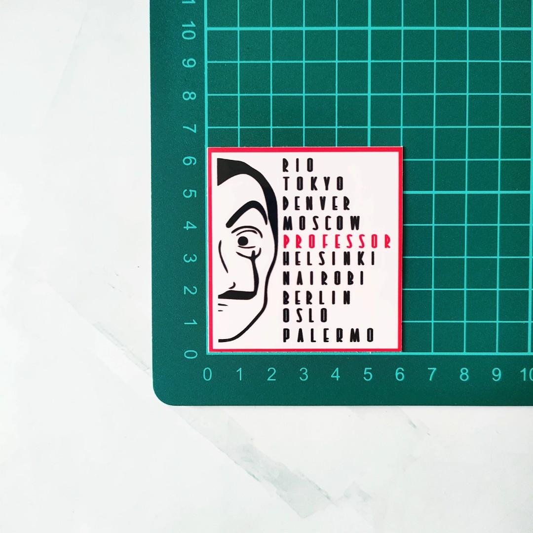 Sticker Pack - Money Heist Series 01, Motorcycles, Motorcycle ...