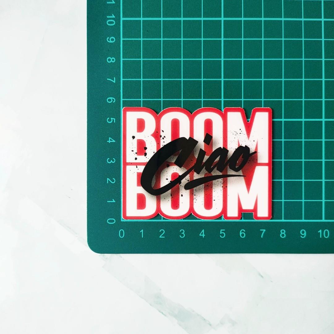 Sticker Pack - Money Heist Series 01, Motorcycles, Motorcycle ...