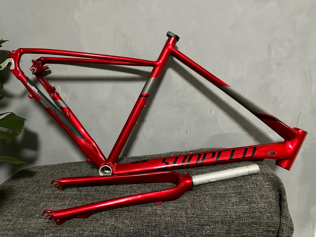 Sunpeed Charon gravel frameset - Size 50, Sports Equipment, Bicycles & Parts, Bicycles on Carousell
