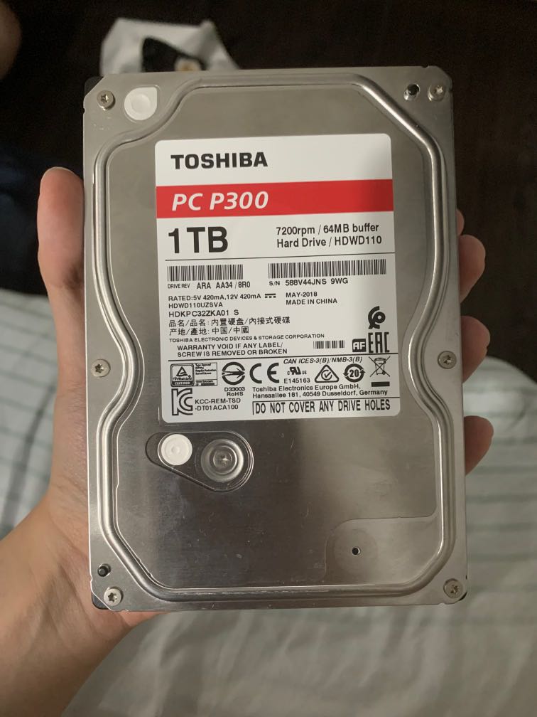 Toshiba PC P300, Computers & Tech, Parts & Accessories, Hard Disks ...