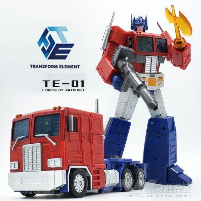 Transform Element - TE-01 Optimus Prime reissue - Transformers MP ...