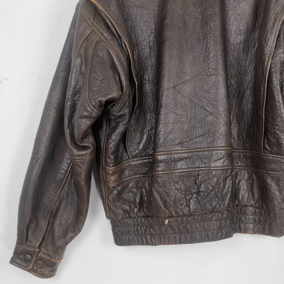 V3 Marilyn Monroe Leather Jacket, Men's Fashion, Coats, Jackets and Outerwear on Carousell