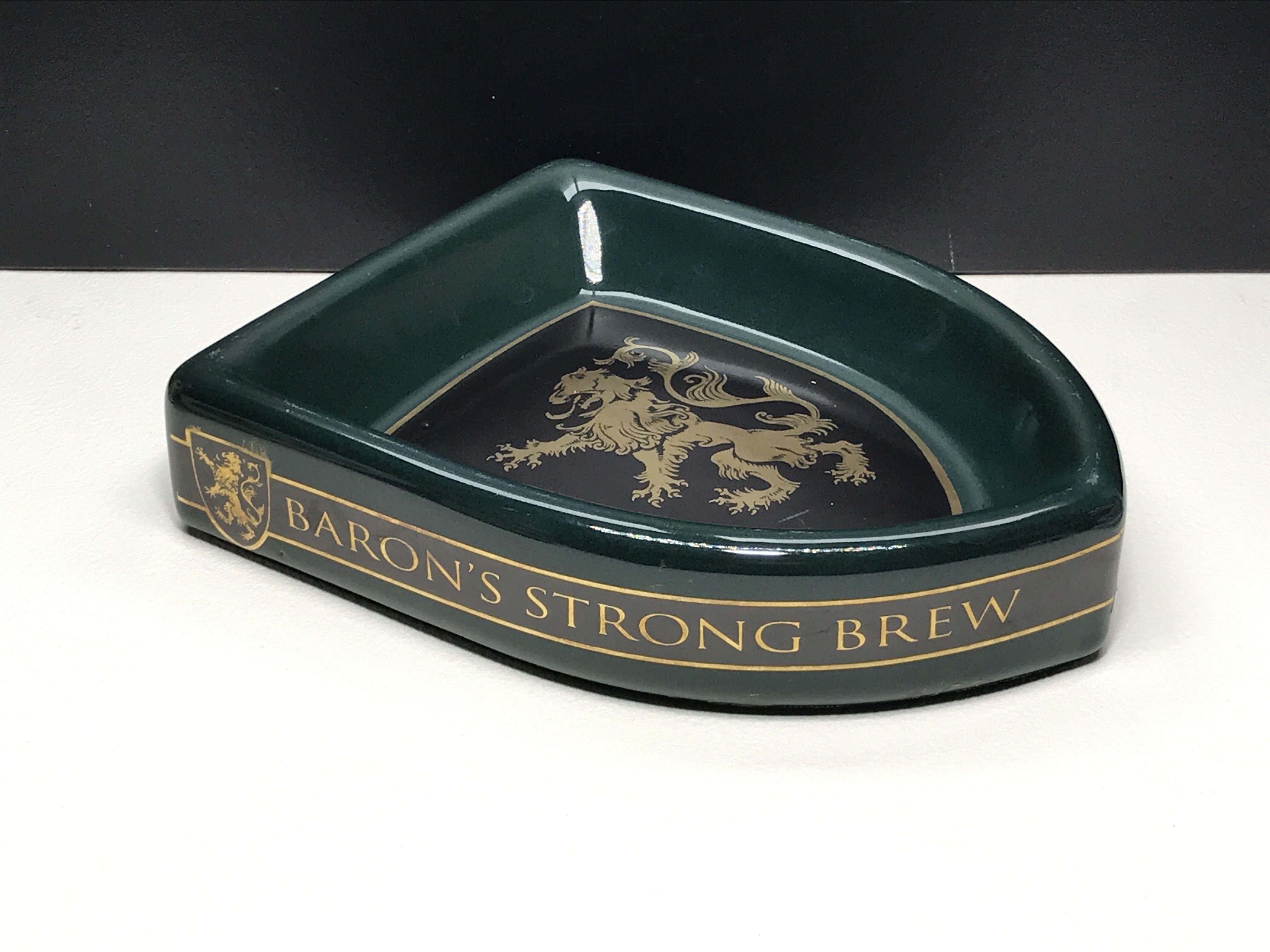 Vintage ! BARON's STRONG BREW ASHTRAY, Furniture & Home Living ...